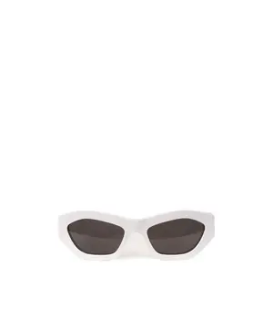 Bottega Veneta Full Frame Sunglasses - White