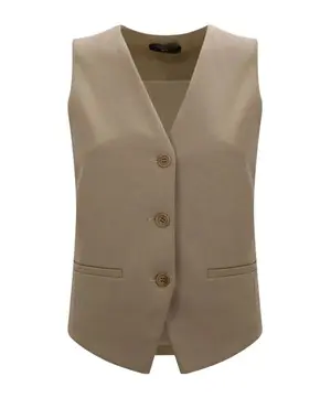 Max Mara Wkdpoggio V-neck Gilet