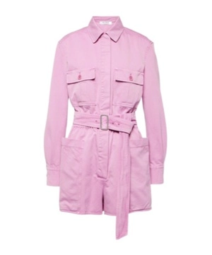 Max Mara Visiera Cotton Drill Playsuit