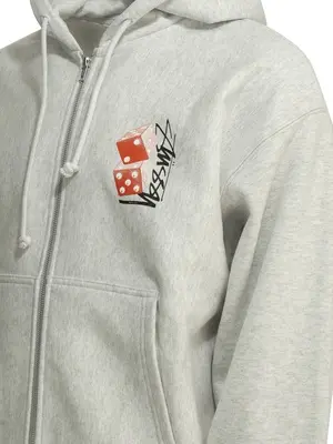 StÜssy Dice Print Zip Hoodie