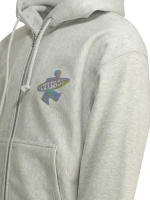 StÜssy Pixel Logo Zip Hoodies