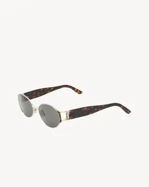 Saint Laurent Oval Sunglasses
