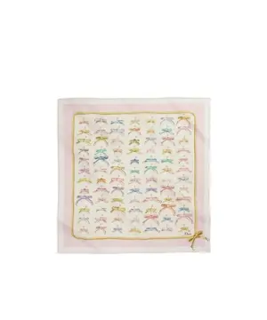 Dior Delicate Bow90 Square Scarf