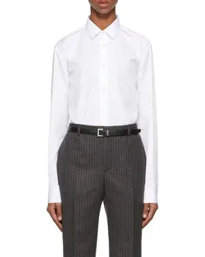 Saint Laurent Slim Fit Long-sleeved Shirt