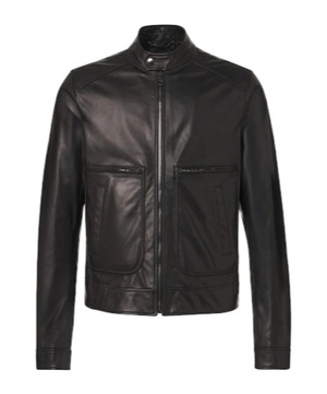 Dolce & Gabbana Leather Jacket - Black