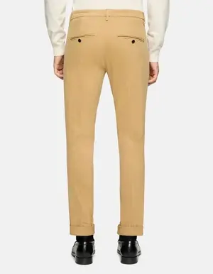 DONDUP Belted Cotton Pants