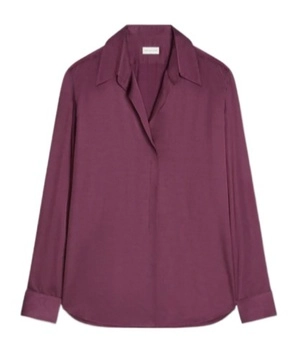 Dries Van Noten Long Sleeve Shirt - Bordeaux