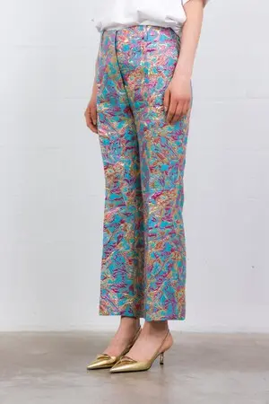 Dries Van Noten Patterned Casual Pants