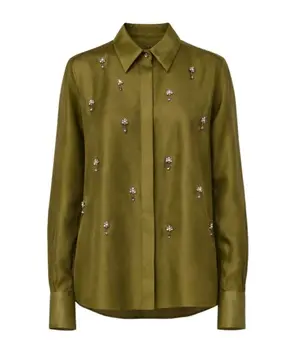 Max Mara Long Sleeve Shirt - Brown