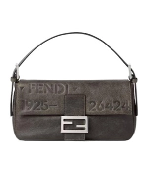 Fendi Baguette Shoulder Bag - Black