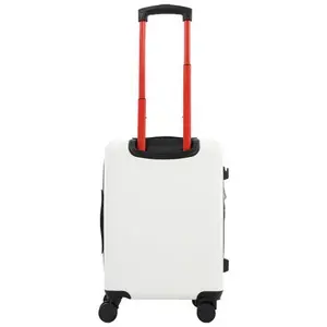 True Religion Molded U Hardside Carry-on Spinner Luggage - White