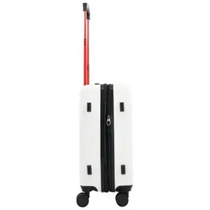 True Religion Molded U Hardside Carry-on Spinner Luggage - White