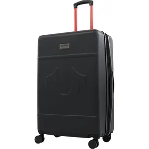 True Religion Molded U Hardside Spinner Luggage - Black