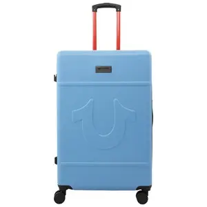True Religion Molded U Hardside Spinner Luggage - Blue