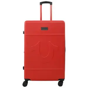 True Religion Molded U 30.5" Expandable Hardside Spinner Luggage - Red