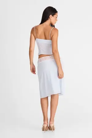 SASHA THERESE Evangeline Midi Skirt