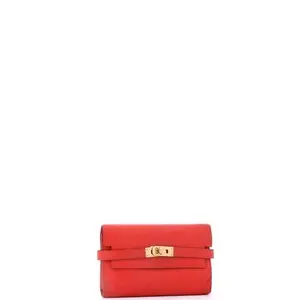 Hermès Kelly Trifold Wallet Chevre Mysore Medium