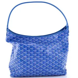 Goyard Boheme Hobo Coated Canvas - Blue
