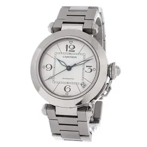CARTIER Pasha C Automatic Watch Stainless Steel 35