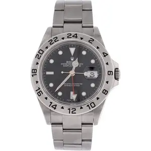 ROLEX Oyster Perpetual Explorer Ii Automatic Watch Stainless Steel 40 - Metallic Silver