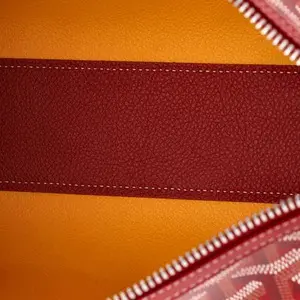 Goyard Bonbonniere Bag Coated Canvas - Red