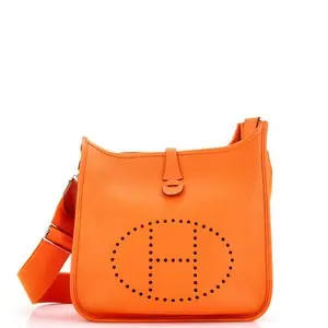 Hermès Evelyne Bag Gen Iii Clemence Pm - Orange