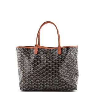 Goyard Saint Louis Tote Printed Coated Canvas Pm
