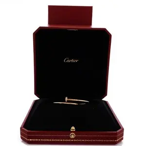 CARTIER Juste Un Clou Bracelet 18k Yellow Gold With Diamonds Small