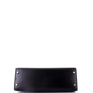 Hermès Kelly Handbag Box Calf With Gold Hardware 32 - Black
