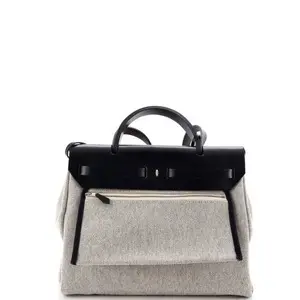 Hermès Herbag Zip Pegase Pop Toile And Leather 31