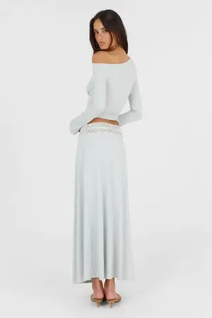 SASHA THERESE Claudette Midi Skirt