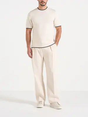 Manière De Voir Dorian Pleated Tailored Trousers