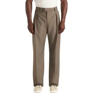 Manière De Voir Maniere De Voir Pleated Tailored Trousers - Khaki