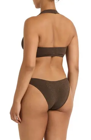 Bond Eye Bailey Crop Halter Bikini Top