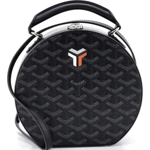 Goyard Alto Hatbox Bag Coated Canvas - Black