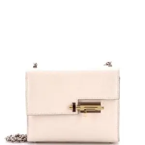 Hermès Verrou Chaine Bag Chevre Mysore Mini - White