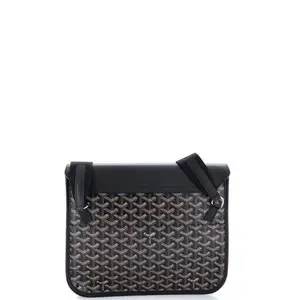 Goyard Coursier Messenger Bag Coated Canvas And Leather