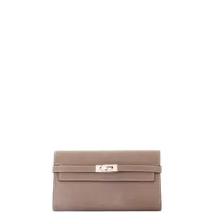 Hermès Kelly Wallet Epsom Long - Grey
