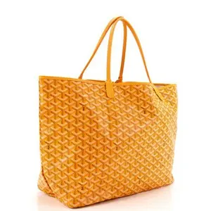 Goyard Saint Louis Tote Coated Canvas Gm - Yellow