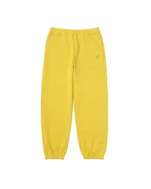 VOWELS Floral Embroidered Sweatpants Marigold