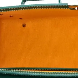 Goyard Structured Saigon Top Handle Bag Coated Canvas With Leather Mini