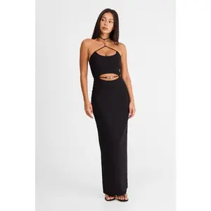 SASHA THERESE Mina Maxi Dress - Black