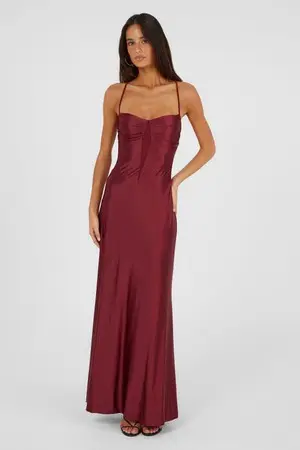 SASHA THERESE Georgette Maxi Dress