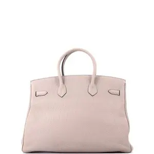 Hermès Birkin Handbag Togo With Gold Hardware 35 - Grey