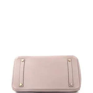 Hermès Birkin Handbag Togo With Gold Hardware 35 - Grey