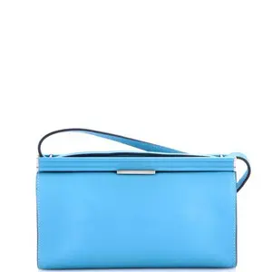 Hermès Clic-h Shoulder Bag Evercolor 21 - Blue