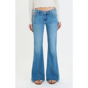 DAZE Low-rise Bootcut Jeans - First Crush