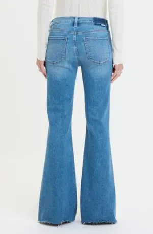 DAZE Low-rise Bootcut Jeans - First Crush