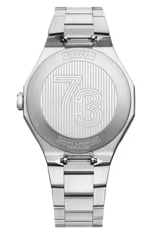 Baume & Mercier Riviera 73 Bracelet Watch - Blue