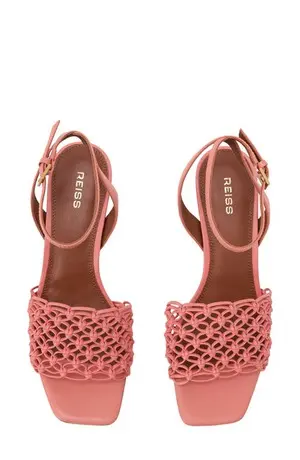 REISS Stephanie Ankle Strap Sandal